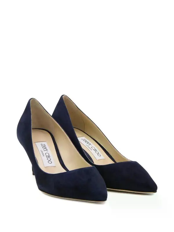 JIMMY CHOO 60mm Suede Pumps - Blue