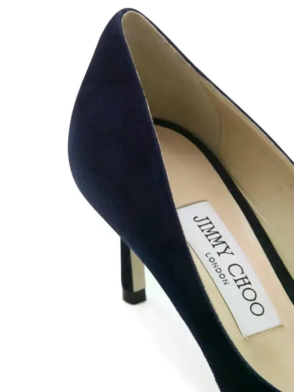 JIMMY CHOO 60mm Suede Pumps - Blue
