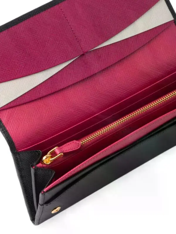 Prada Large Saffiano Leather Wallet