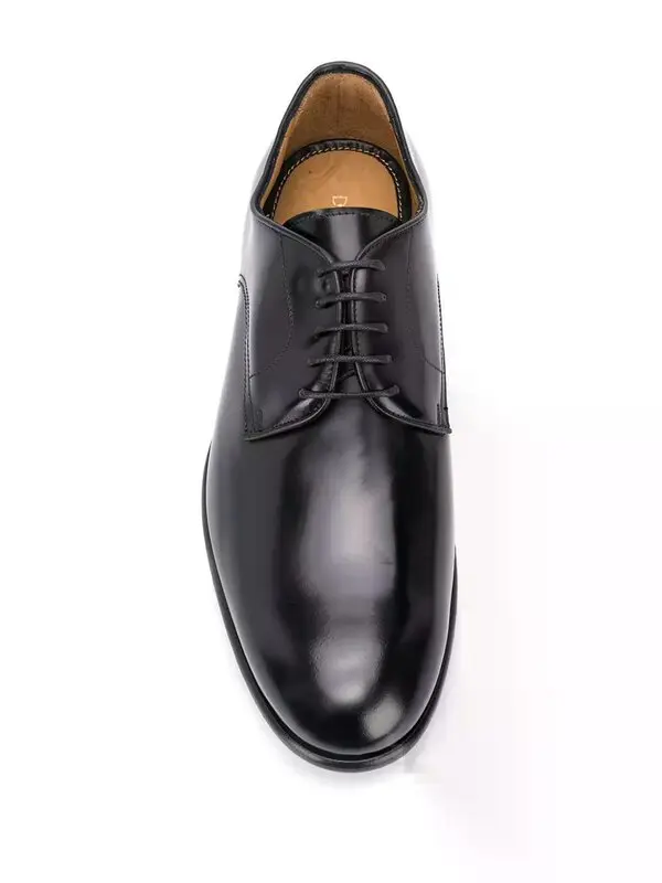 DELL'OGLIO Leather Derby Shoes