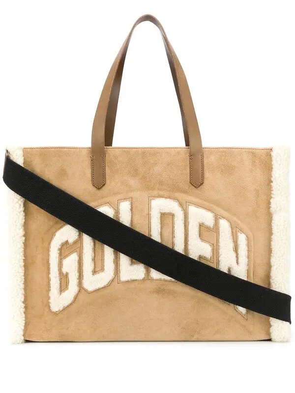GOLDEN GOOSE Textured Fleece Tote Bag