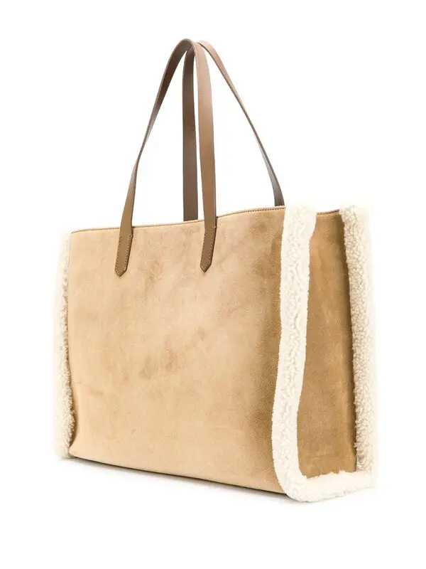 GOLDEN GOOSE Textured Fleece Tote Bag