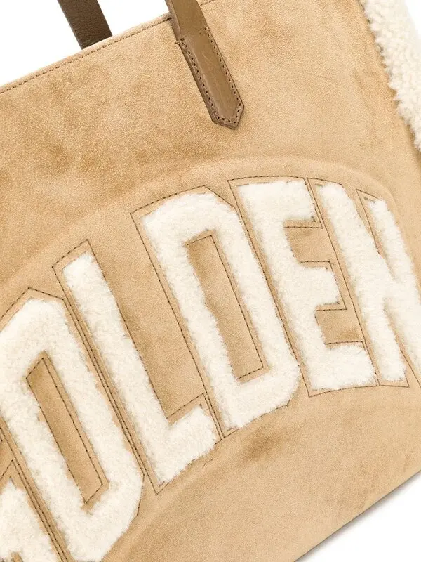 GOLDEN GOOSE Textured Fleece Tote Bag