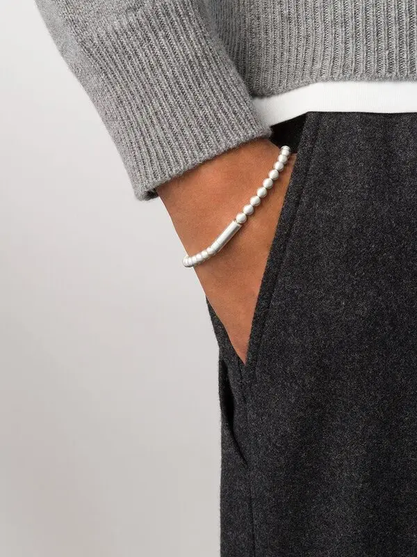 Le Gramme Le 25g Beaded Bracelet