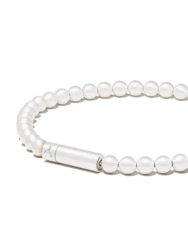 Le Gramme Le 25g Beaded Bracelet