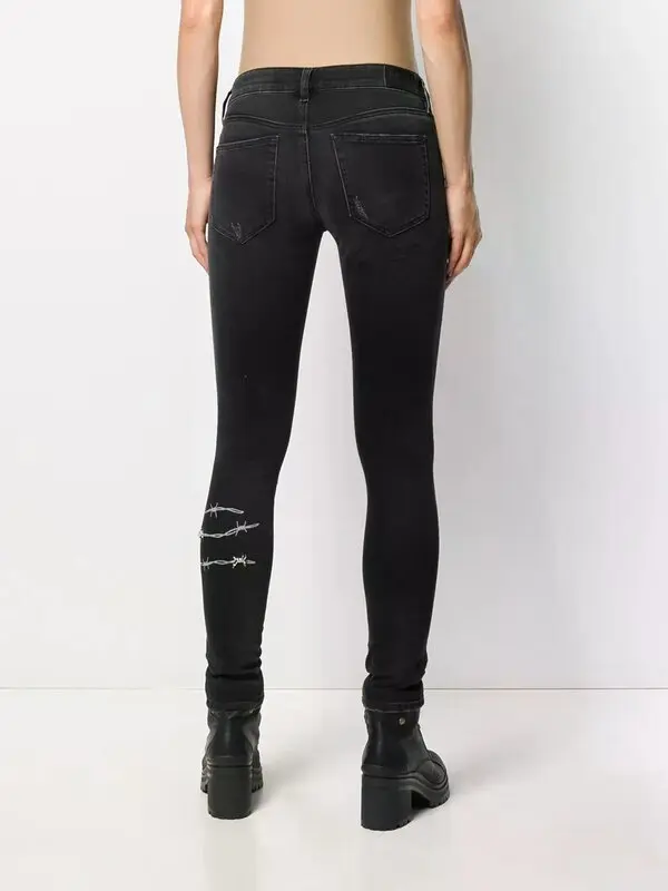 DIESEL® Barbed Wire Skinny Jeans