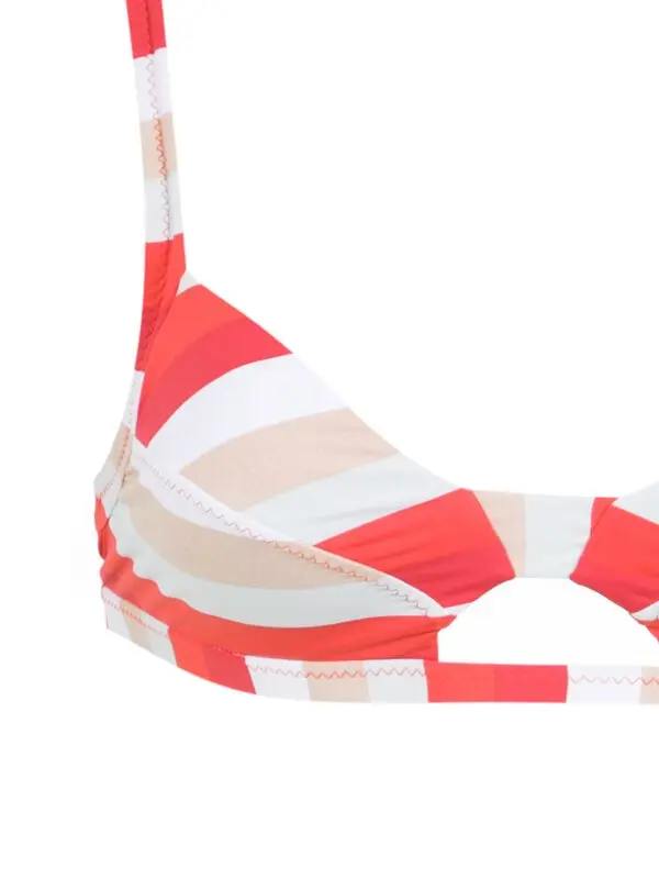 AMIR SLAMA Striped Bikini Set