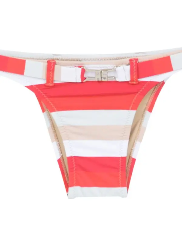 AMIR SLAMA Striped Bikini Set
