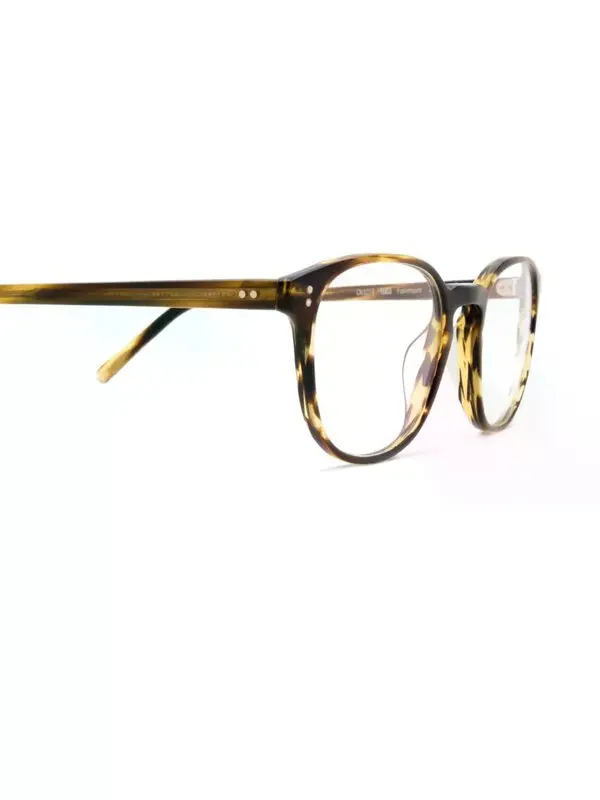 Oliver Spencer Fairmont Eyeglasses - Brown