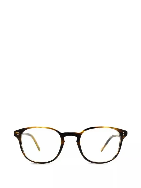 Oliver Spencer Fairmont Eyeglasses - Brown