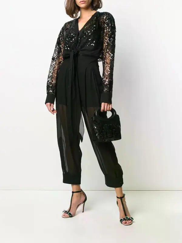 Emilio Pucci Vivara Embroidered Jumpsuit