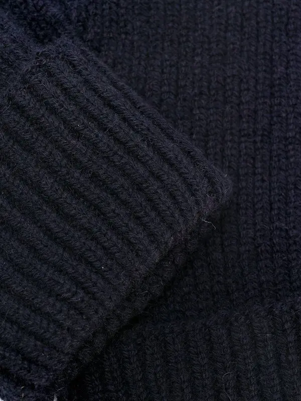 N.peal Knitted Gloves - Blue