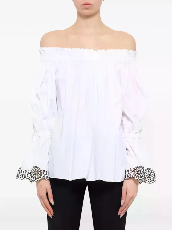 Alexander McQueen Off-the-shoulder Blouse