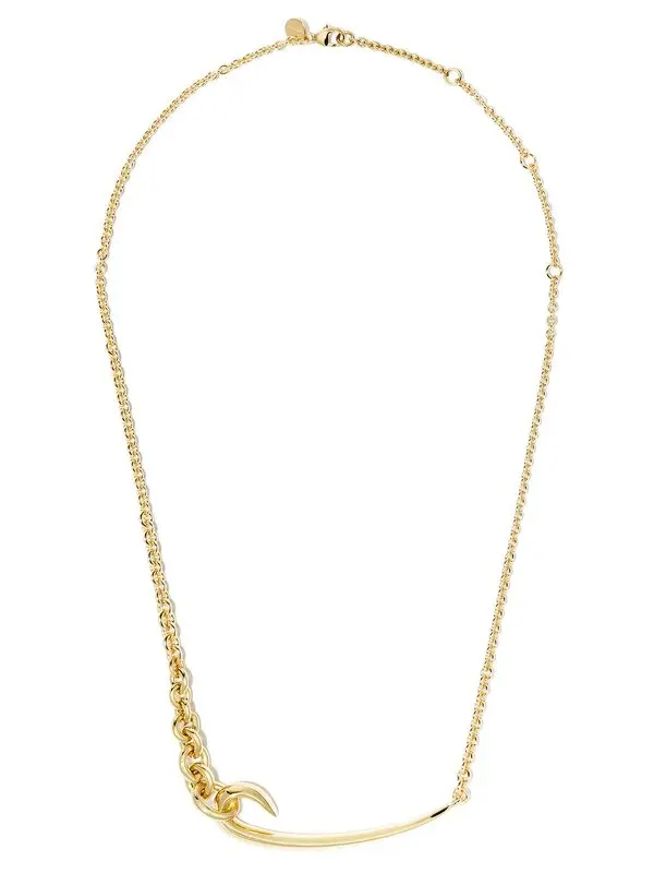 SHAUN LEANE Hook Choker Necklace - Gold