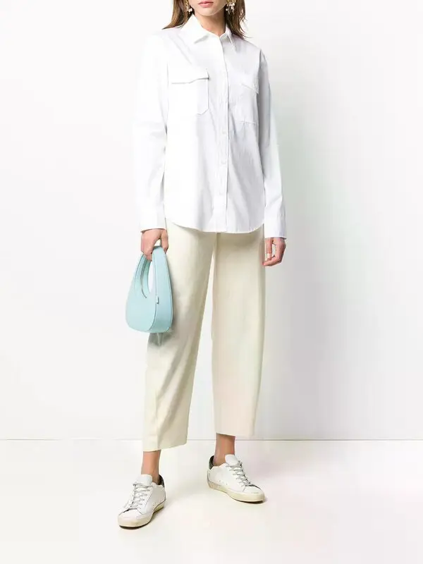 Woolrich Long-sleeve Shirt With Spread Collar