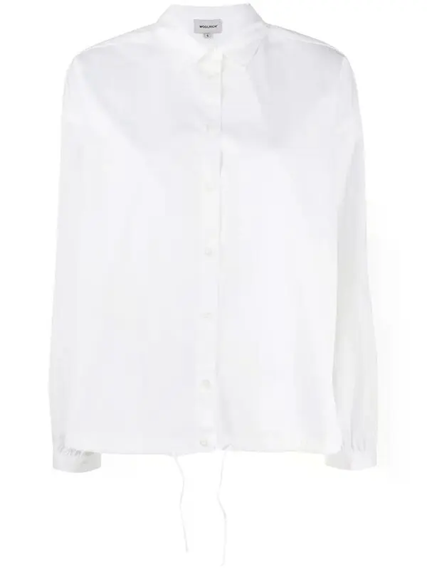 Woolrich Drawstring Hem Shirt