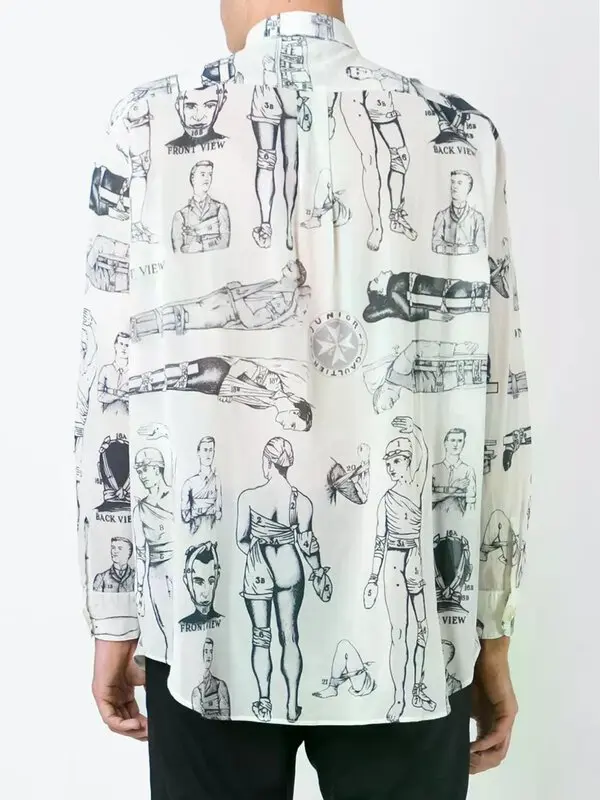 JEAN PAUL GAULTIER First Aid Printed Shirt