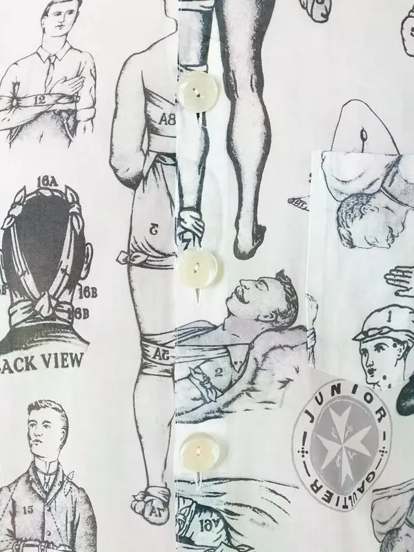 JEAN PAUL GAULTIER First Aid Printed Shirt