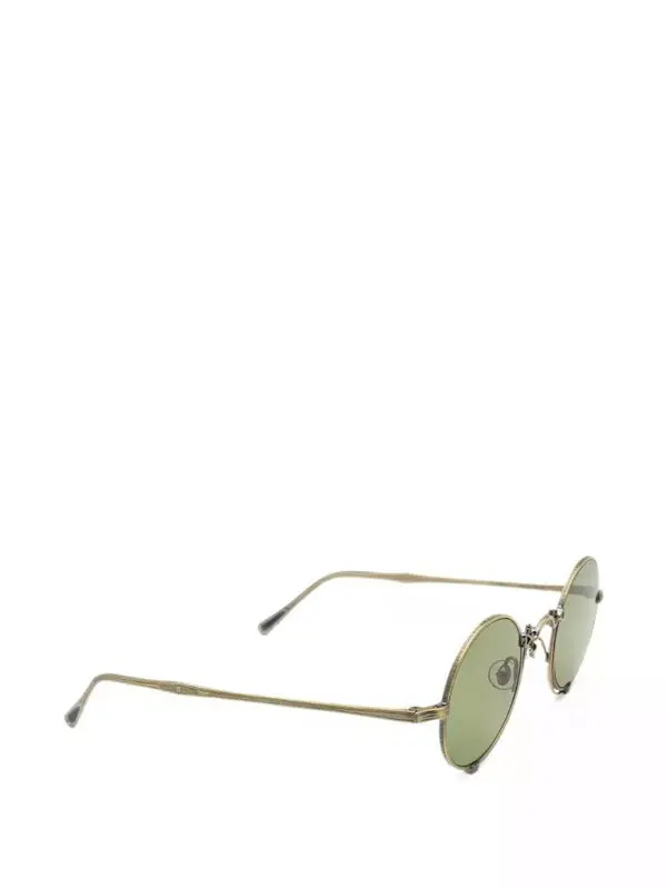 Matsuda Oval Frame Sunglasses - Gold