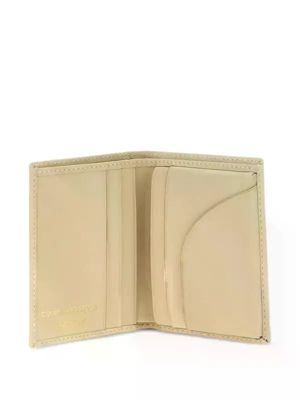 Comme Des Garçons Bi-fold Wallet - Neutrals