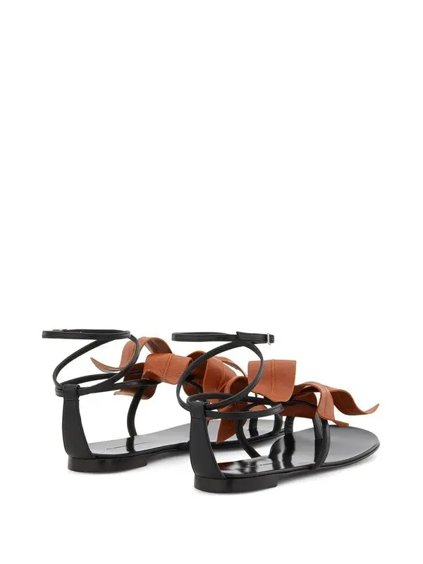 GIUSEPPE ZANOTTI Lilium Flat Sandals