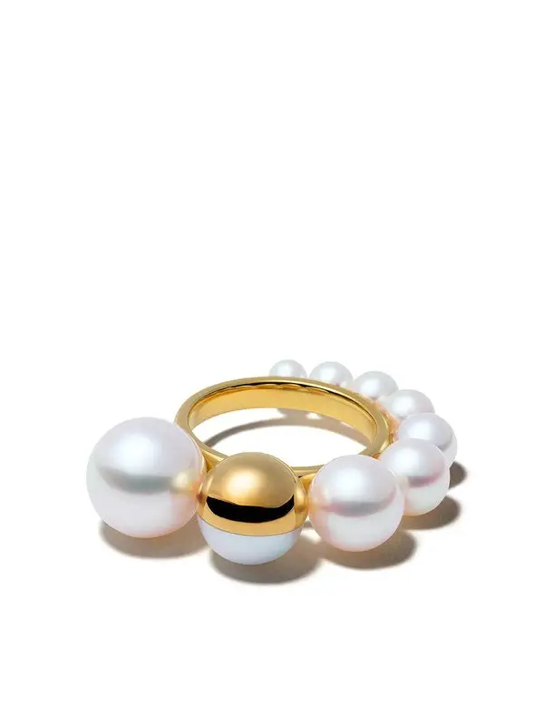 TASAKI 18kt M/g Shell Ring - Gold