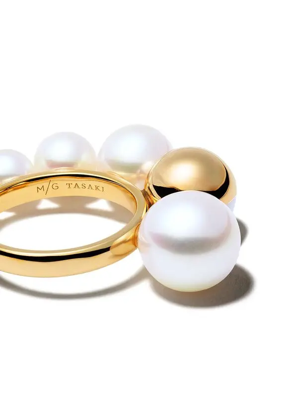 TASAKI 18kt M/g Shell Ring - Gold