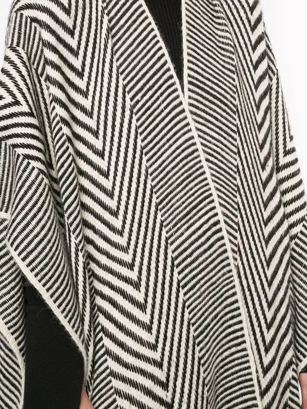 Voz Chevron Knitted Duster