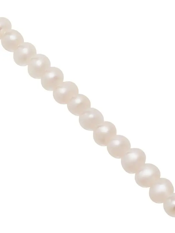 Mateo 9kt Yellow Gold Pearl Anklet