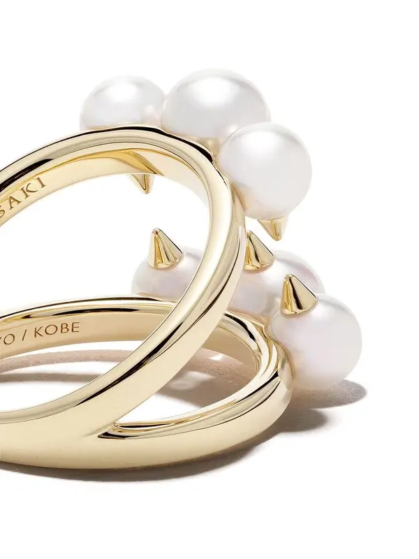 TASAKI 18kt Danger Signature Ring