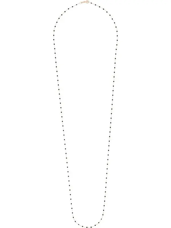 Gigi Clozeau 18kt Rose Gold Beaded Necklace