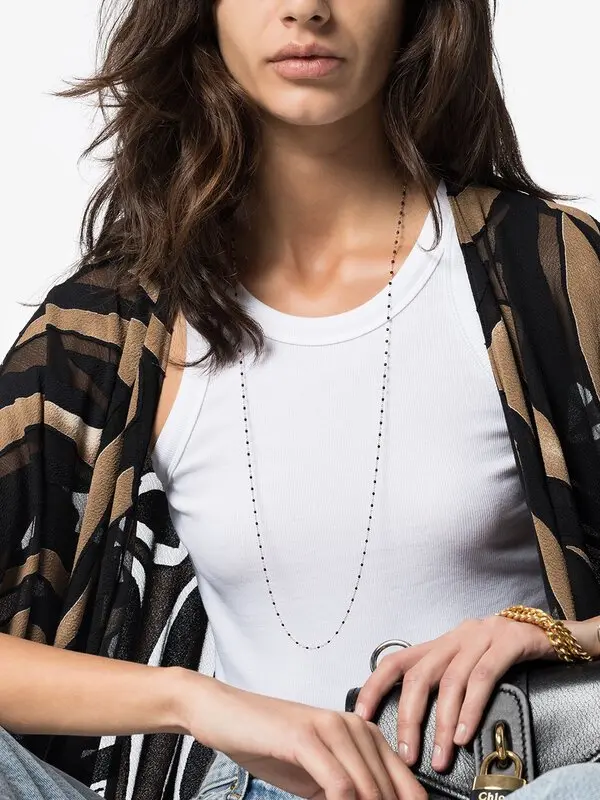 Gigi Clozeau 18kt Rose Gold Beaded Necklace