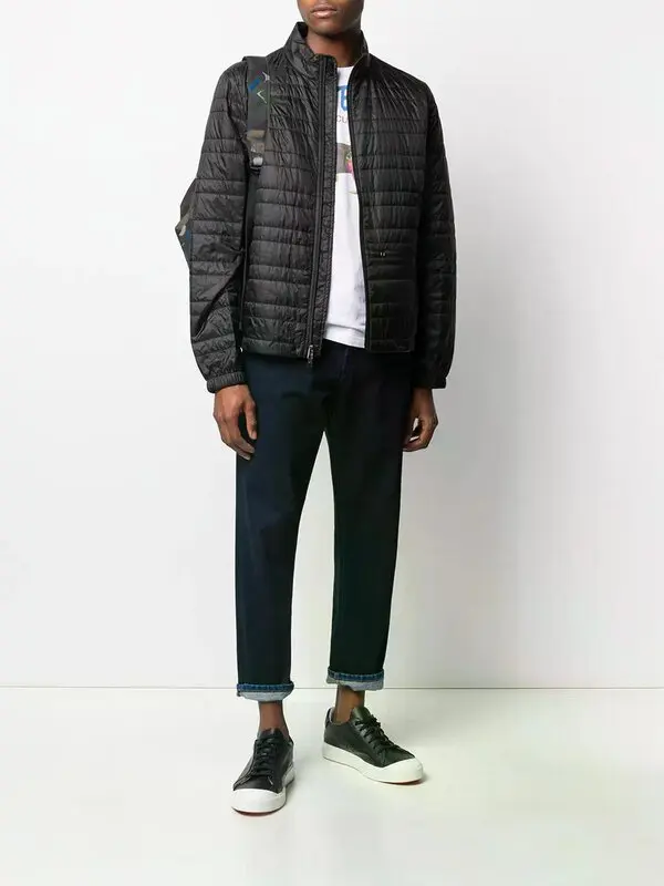 Woolrich Zipped Padded Jacket - Black