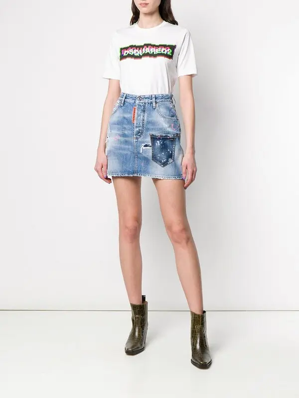 Dsquared2 3d-effect Logo Print T-shirt