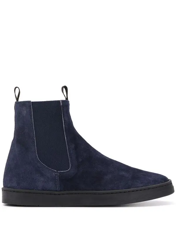 Officine Creative Suede Sneaker Boots