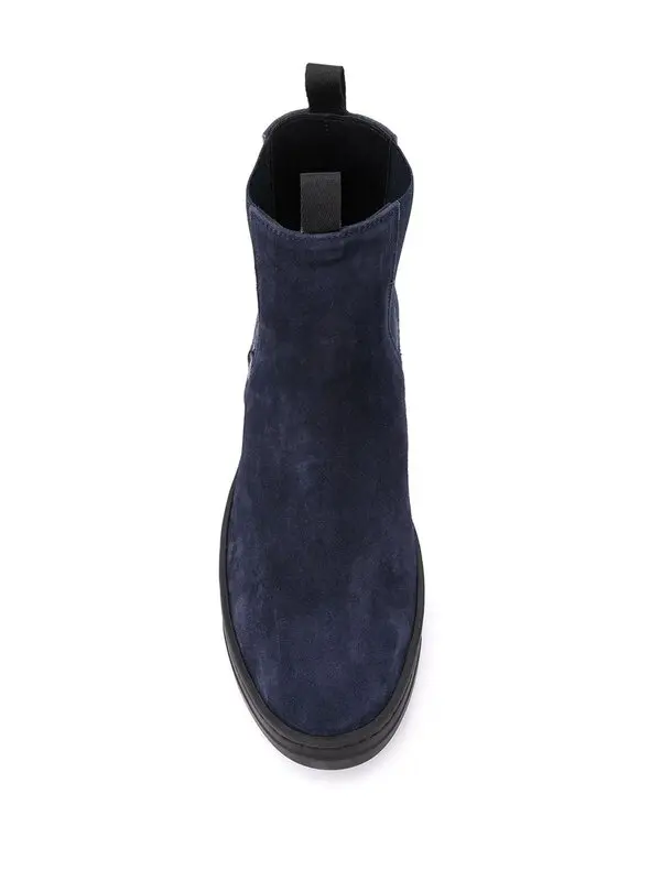 Officine Creative Suede Sneaker Boots