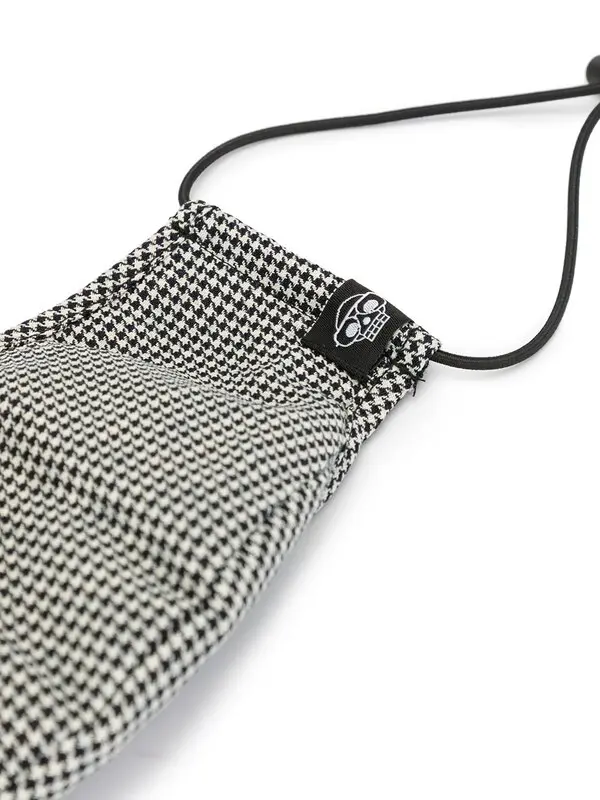 MOSTLY HEARD RARELY SEEN Gingham Print Face Mask