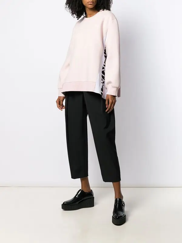 Stella McCartney Logo Stripes Sweatshirt