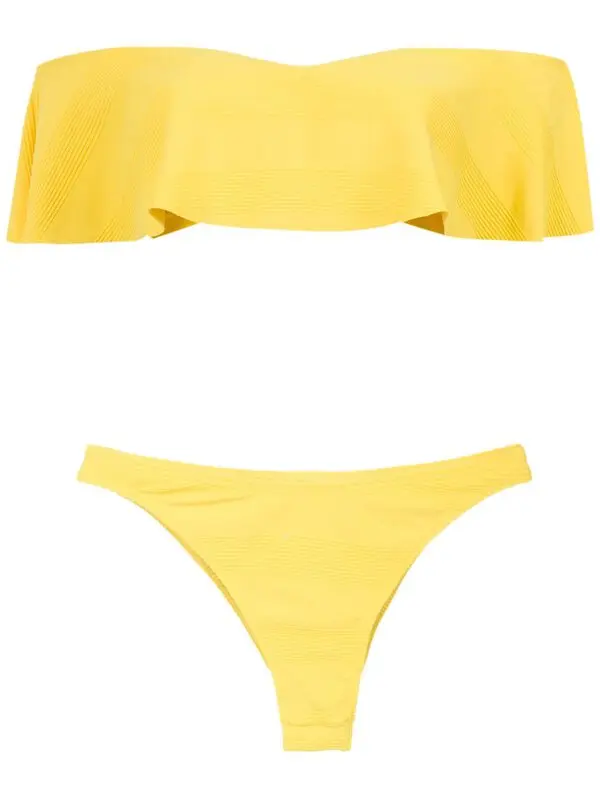 AMIR SLAMA Off-the-shoulder Bikini Set