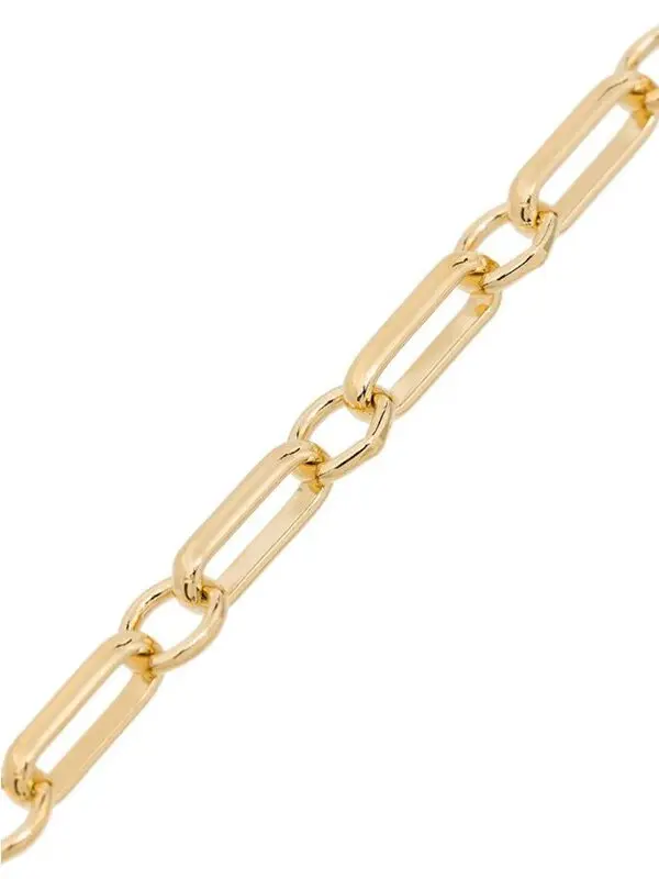 LAURA LOMBARDI Plated Bar Chain Anklet