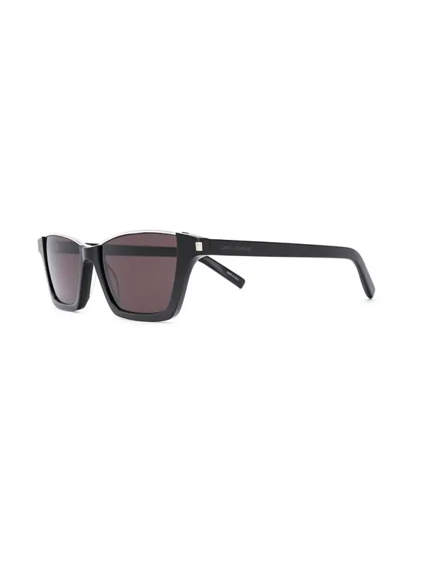 Saint Laurent Rectangular Frame Sunglasses - Black