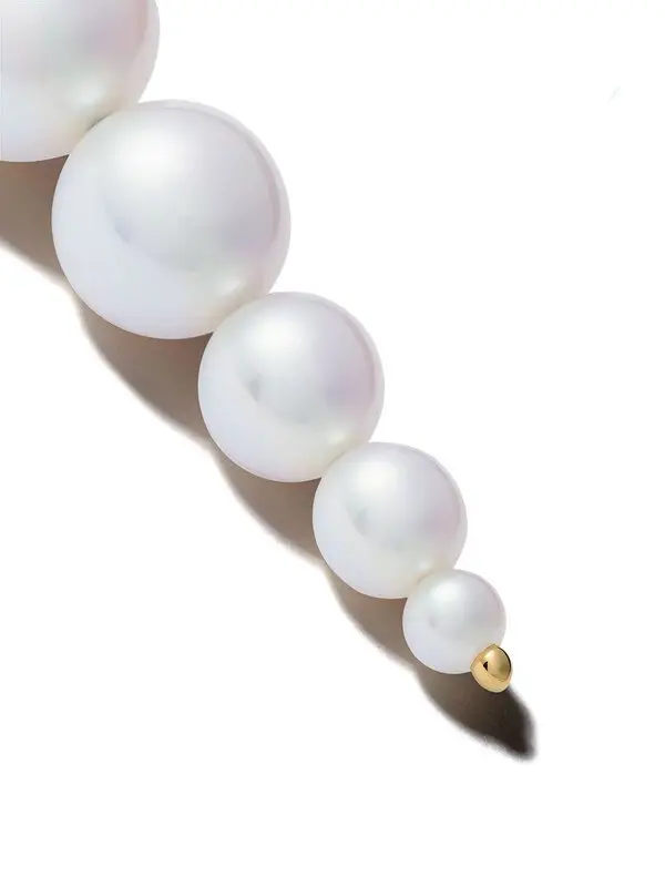 TASAKI 18kt Shell Pearl Earrings - Gold