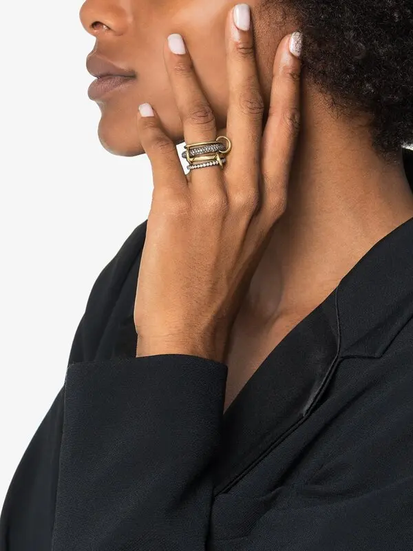 SPINELLI KILCOLLIN Vega Stacked Ring - Gold