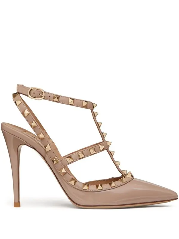 Valentino Garavani 10mm Rockstud Caged Pumps