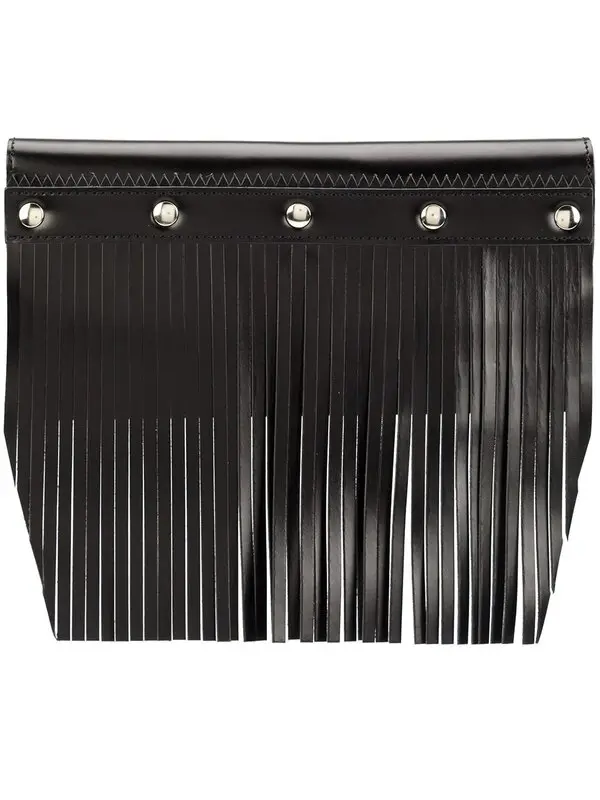 Comme Des Garçons Fringed Wallet - Black