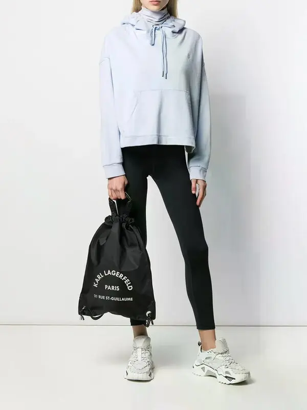 Karl Lagerfeld Logo-motif Drawstring Backpack