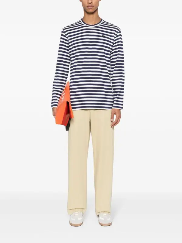 Play Comme Des Garcon Striped T-shirt