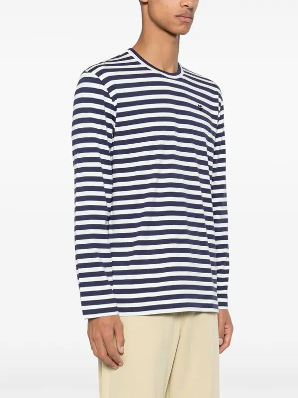 Play Comme Des Garcon Striped T-shirt