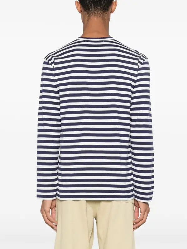 Play Comme Des Garcon Striped T-shirt