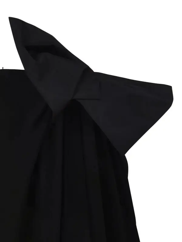 Saint Laurent Bow-detail Strapless Dress